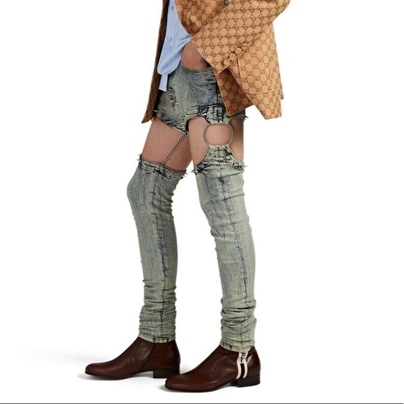 Gucci | Jeans | Nwt Gucci Harness Jeans From Runway | Poshmark